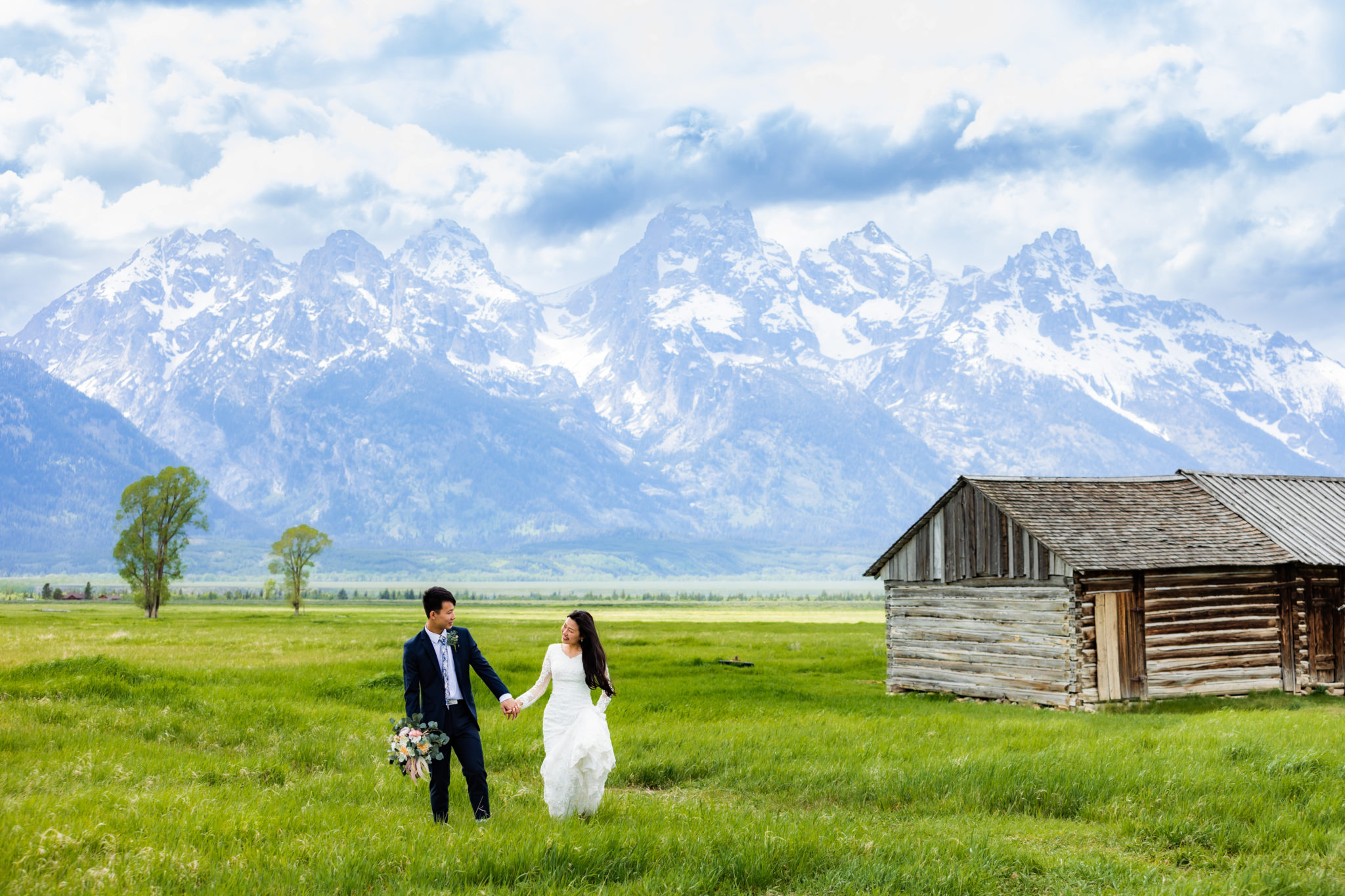 Mormon Row Ceremony In Jackson Hole | Love and Story Studio